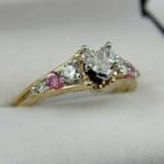 Heart Shaped Diamond Ring for a Cancer Survivor