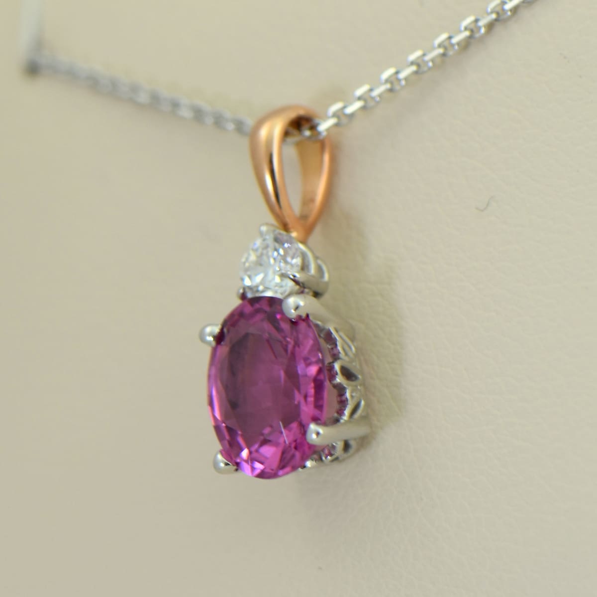 Classic Pink Spinel & Diamond Pendant | Exquisite Jewelry for Every ...