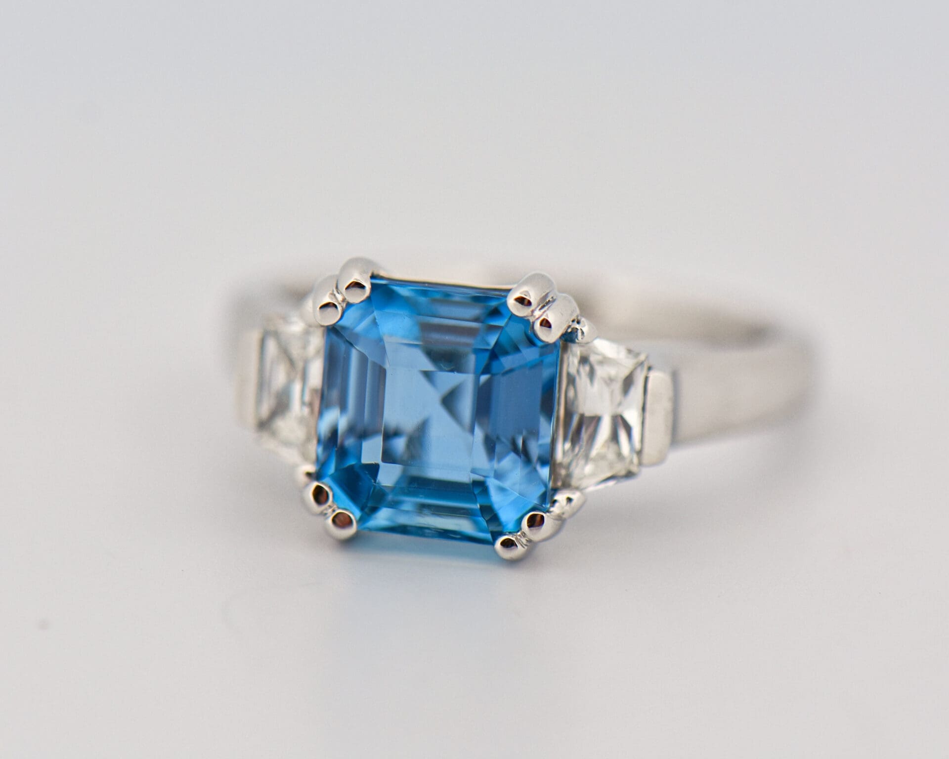 Santa maria aquamarine ring store